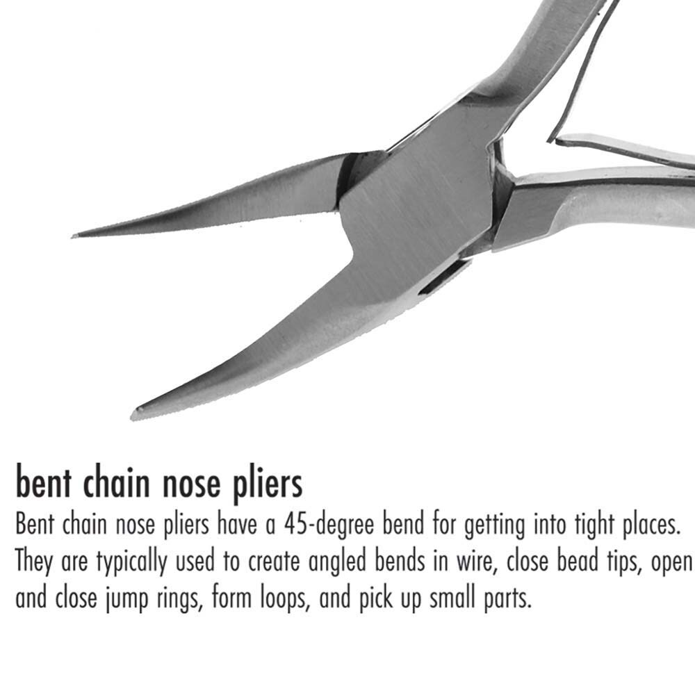 wire elements bent chain nose cushion gr BeadSmith